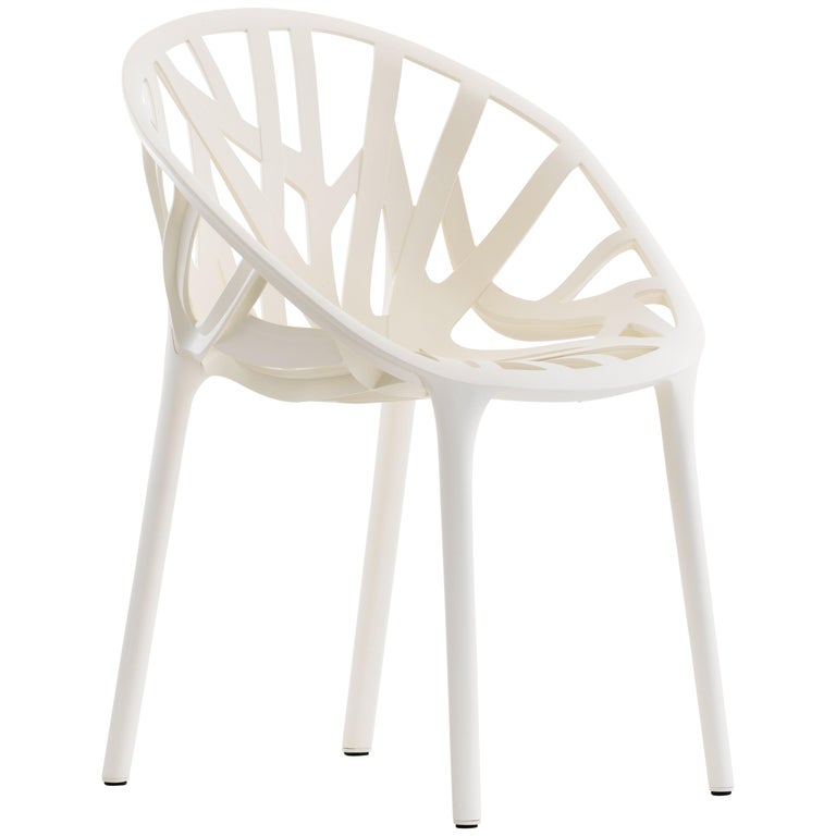 Vitra Vegetal Chair in Cream by Ronan and Erwan Bouroullec For Sale at ...