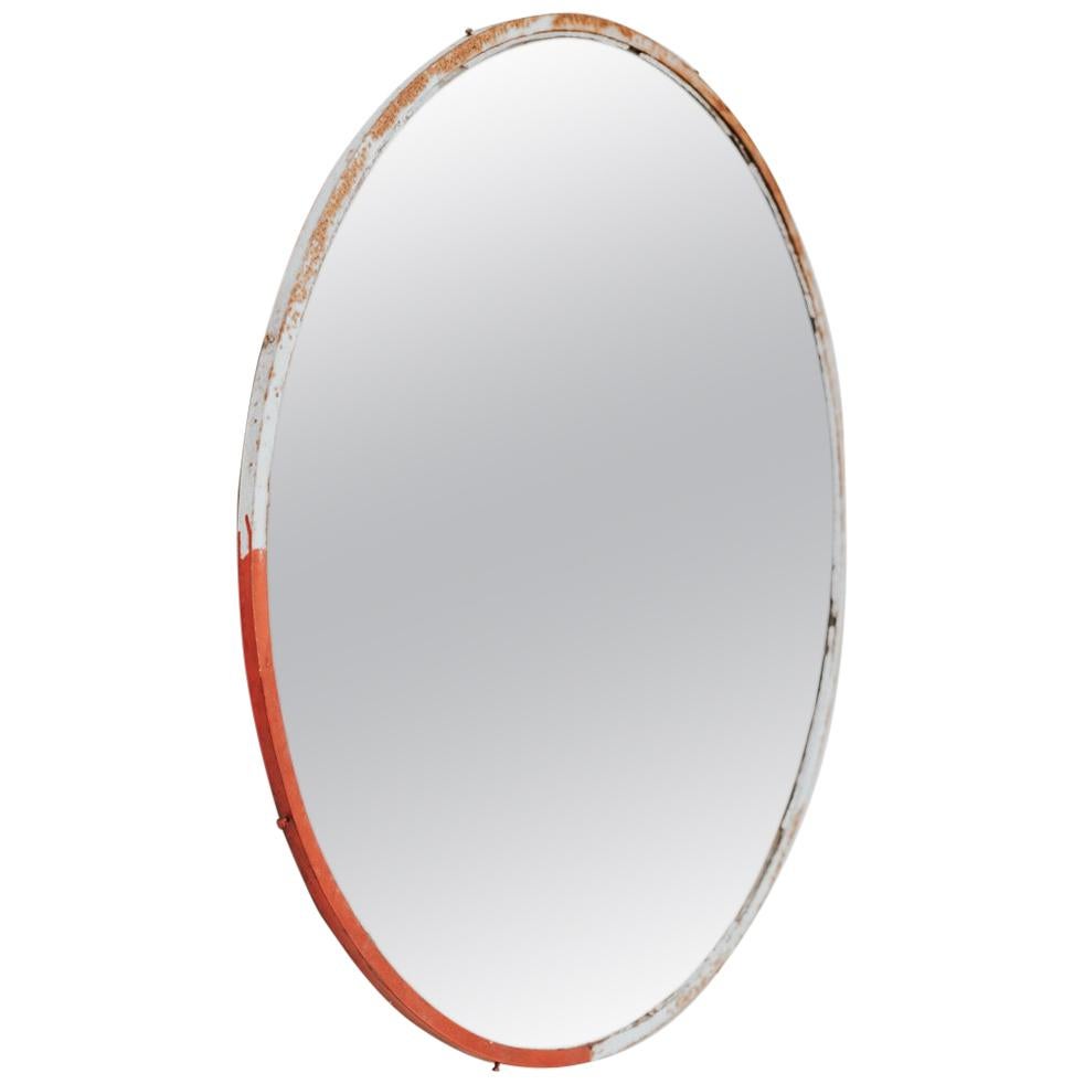 Vintage Railway Mirror - 4 For Sale on 1stDibs