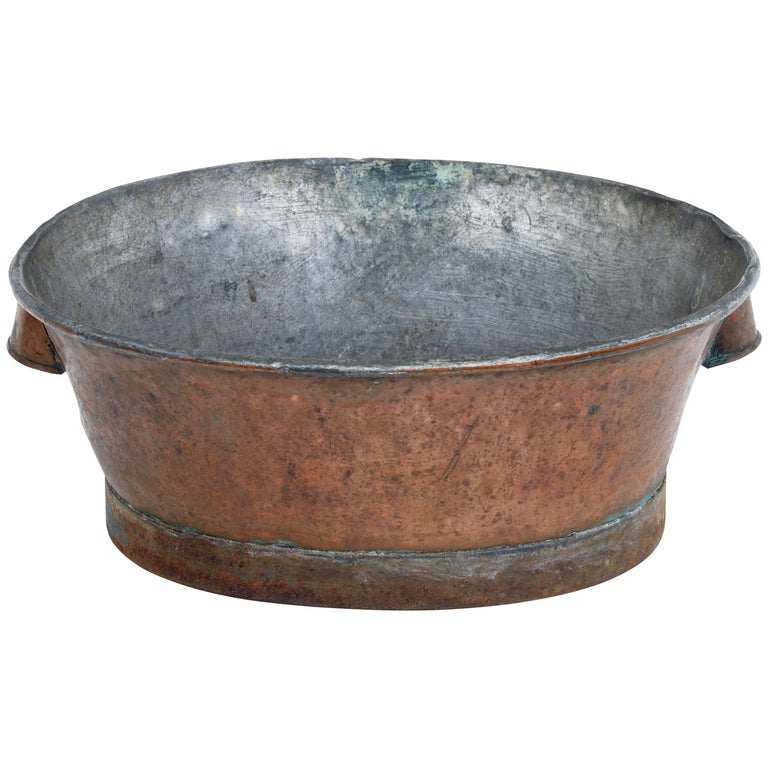 19th Century Rustic Swedish Copper Cooking Vessel at 1stDibs