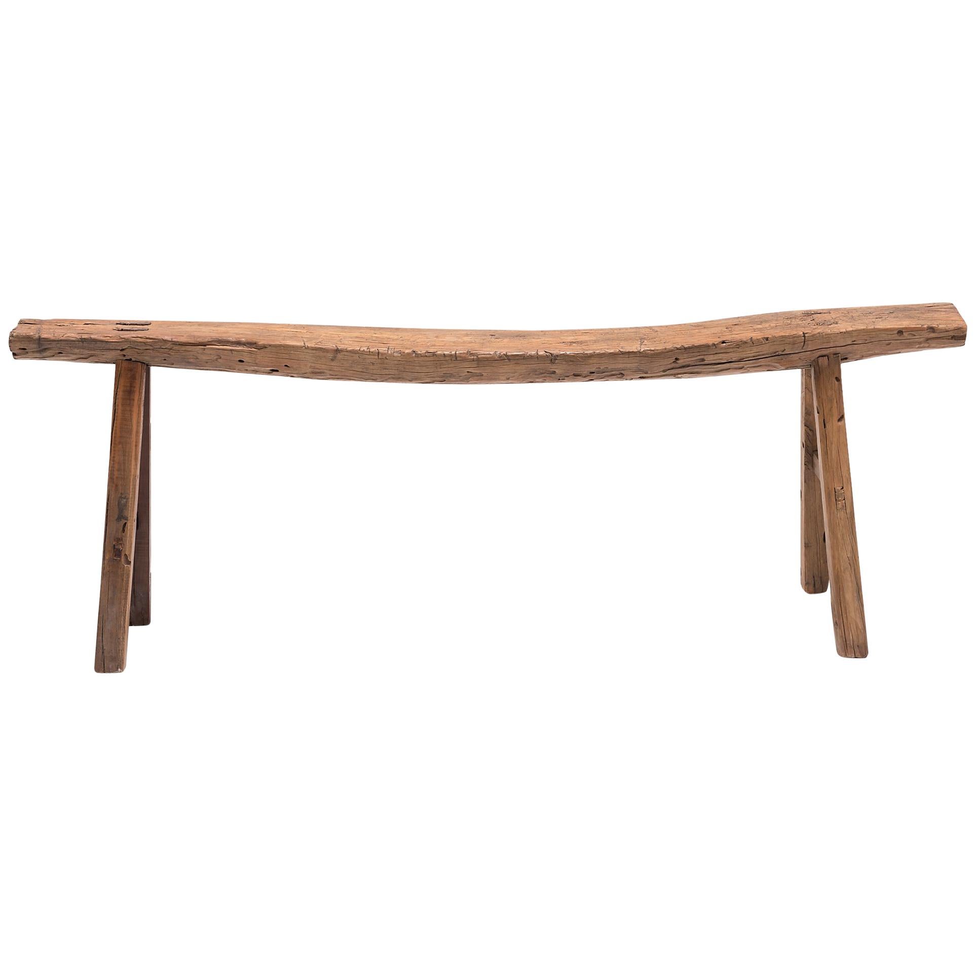 Early 20th Century Chinese Provincial Yangtze Bench at 1stDibs