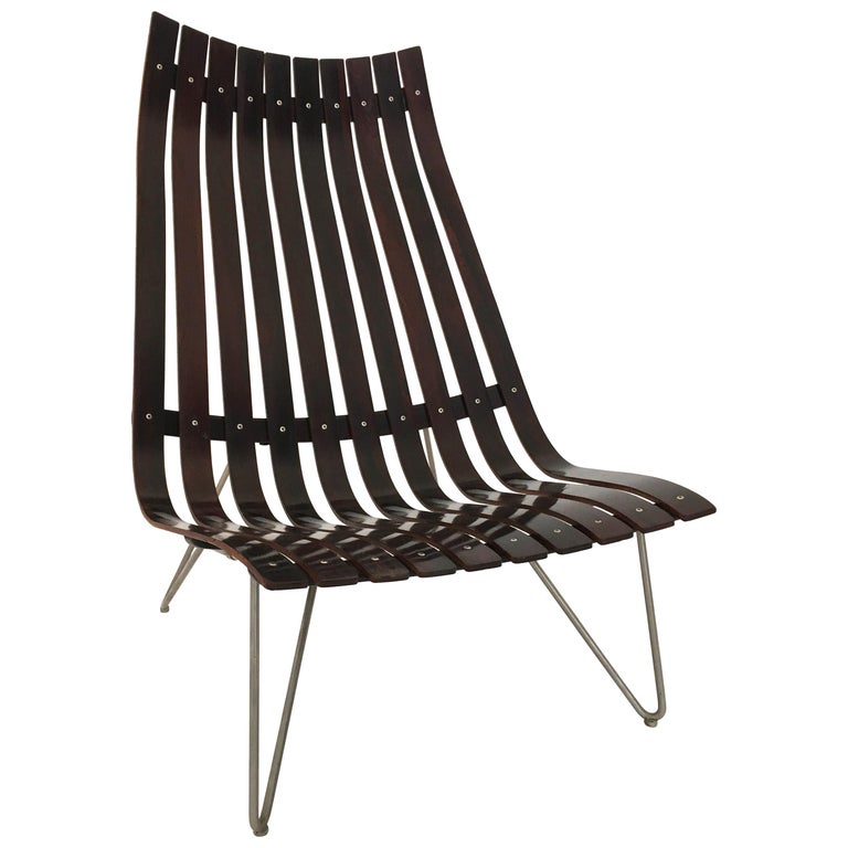 Scania Senior Lounge Chair by Hans Brattrud for Hove Mobler, Norway ...