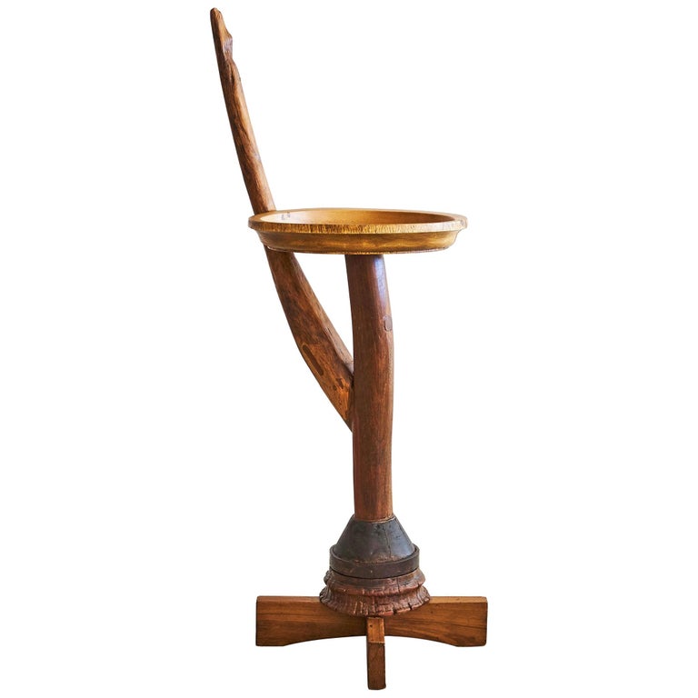 Primitive Wood Stand at 1stDibs