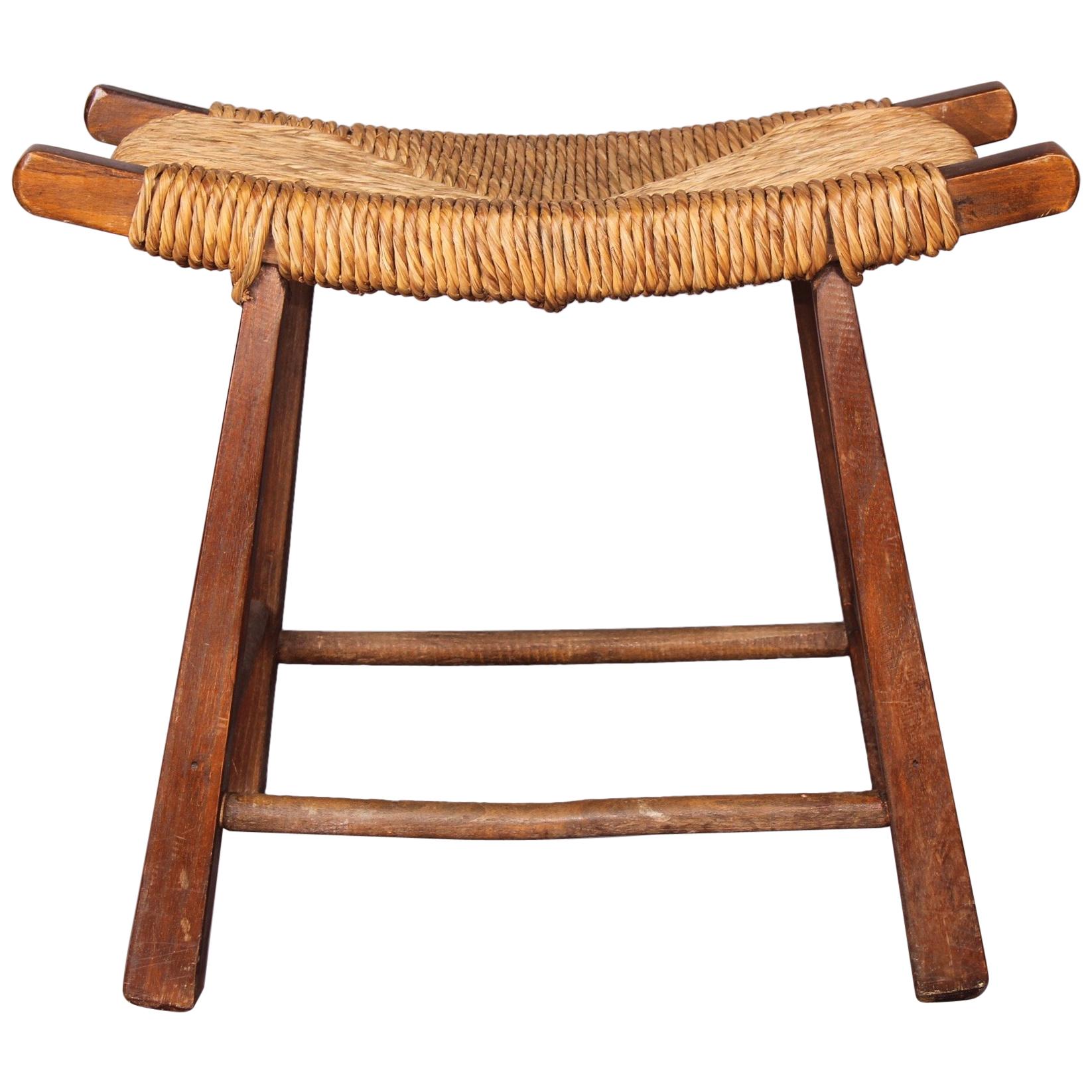 Contemporary Wood Stool For Sale at 1stDibs