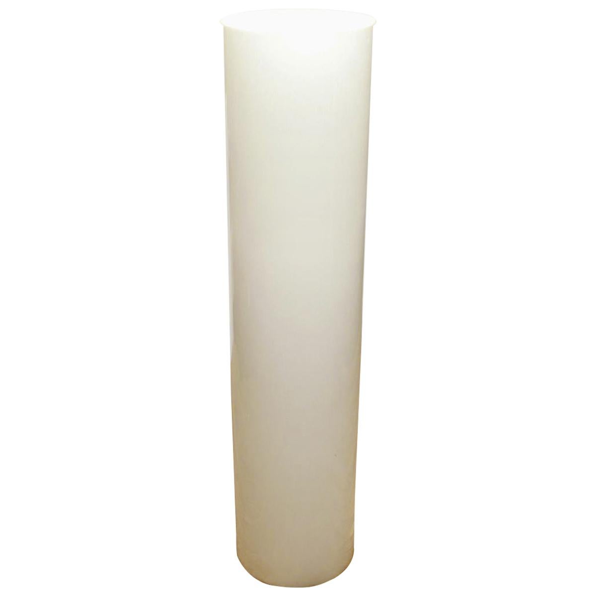 Paul Mayen for Habitat Mid-Century Modern White Plexiglass Floor Light ...