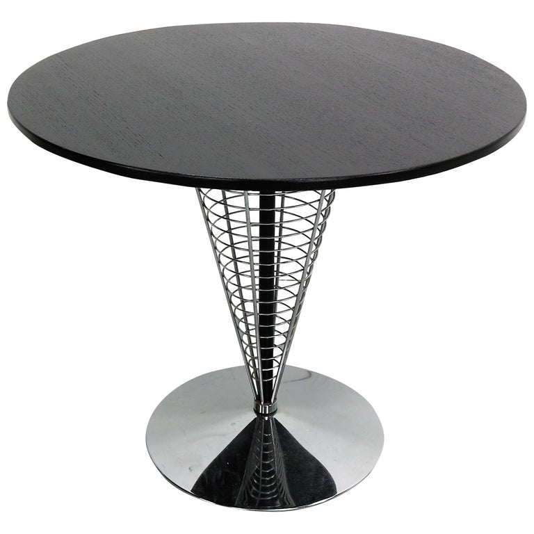 Verner Panton Wire Cone Table, Fritz Hansen 1990 at 1stDibs