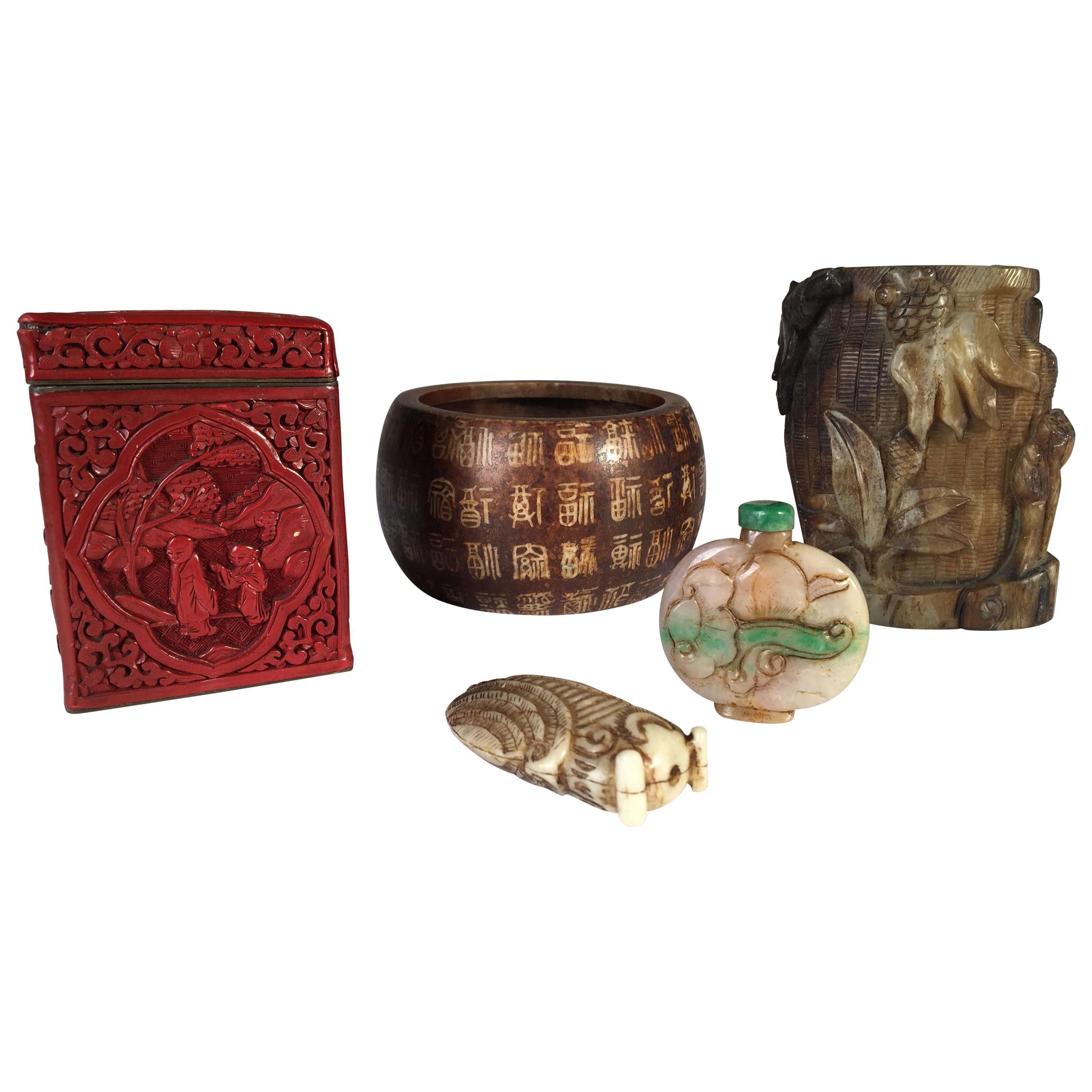 Collection of Small Chinese Stools at 1stDibs