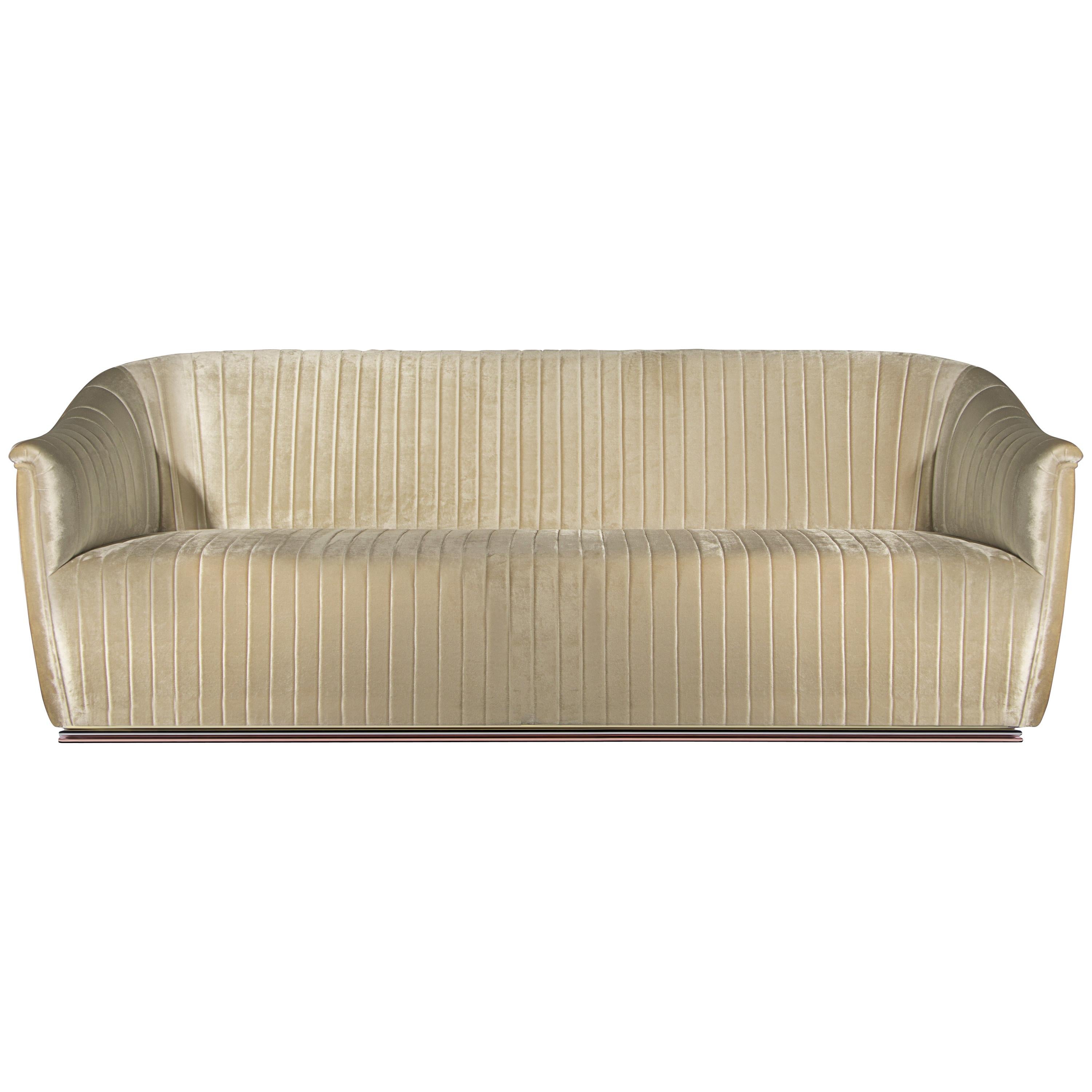 Cozy Fireside Sofa at 1stDibs