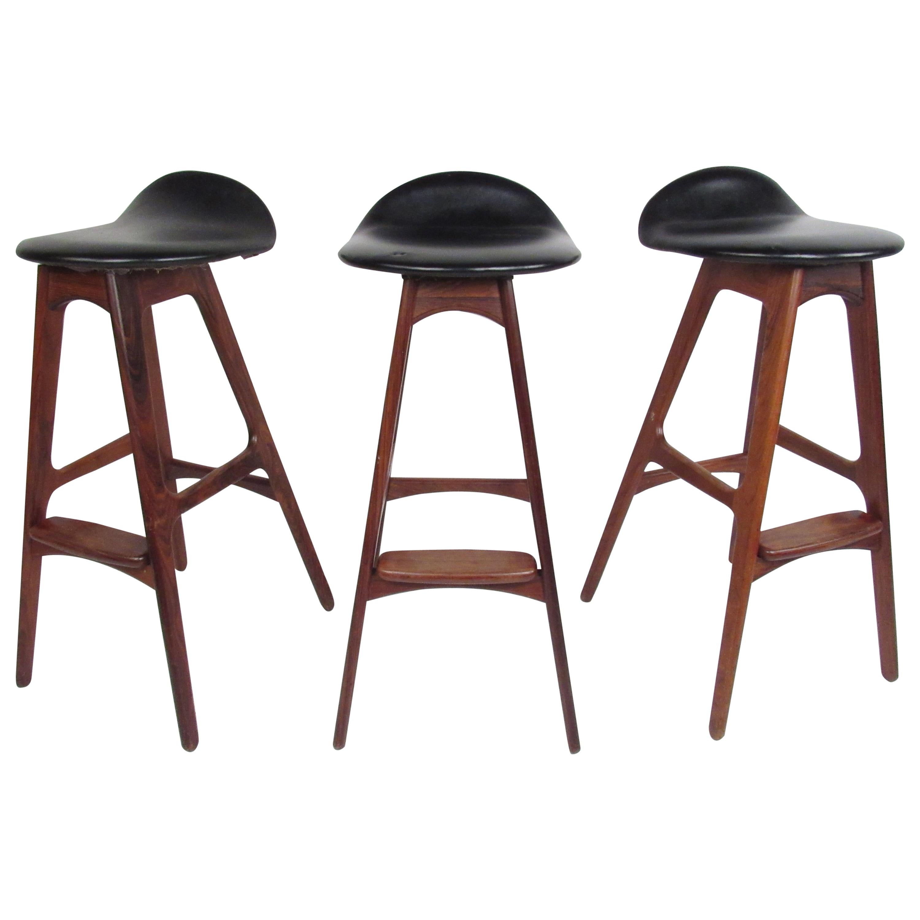 Erik Buck Bar Stools at 1stDibs