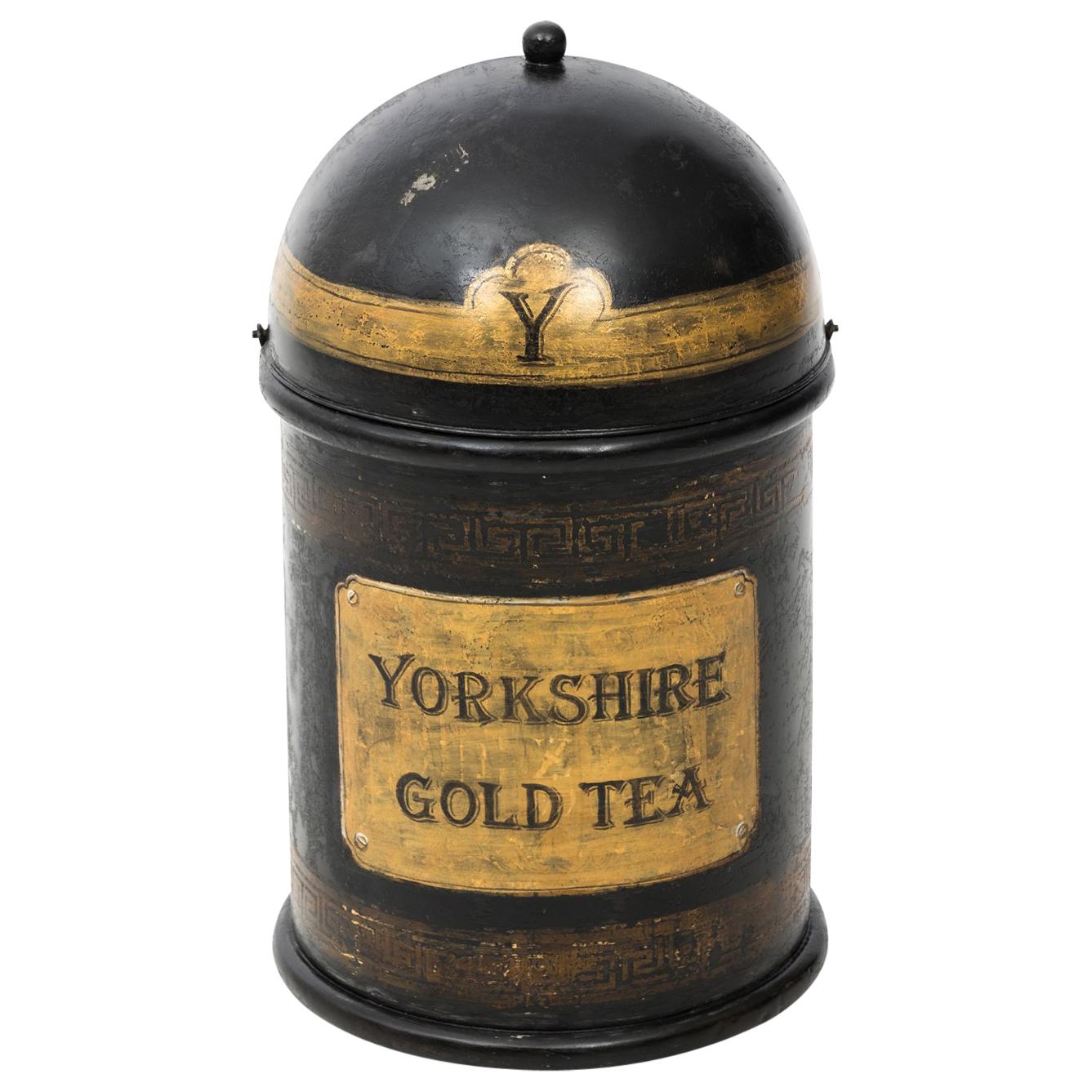 English Tea Tin, circa 1860 at 1stDibs