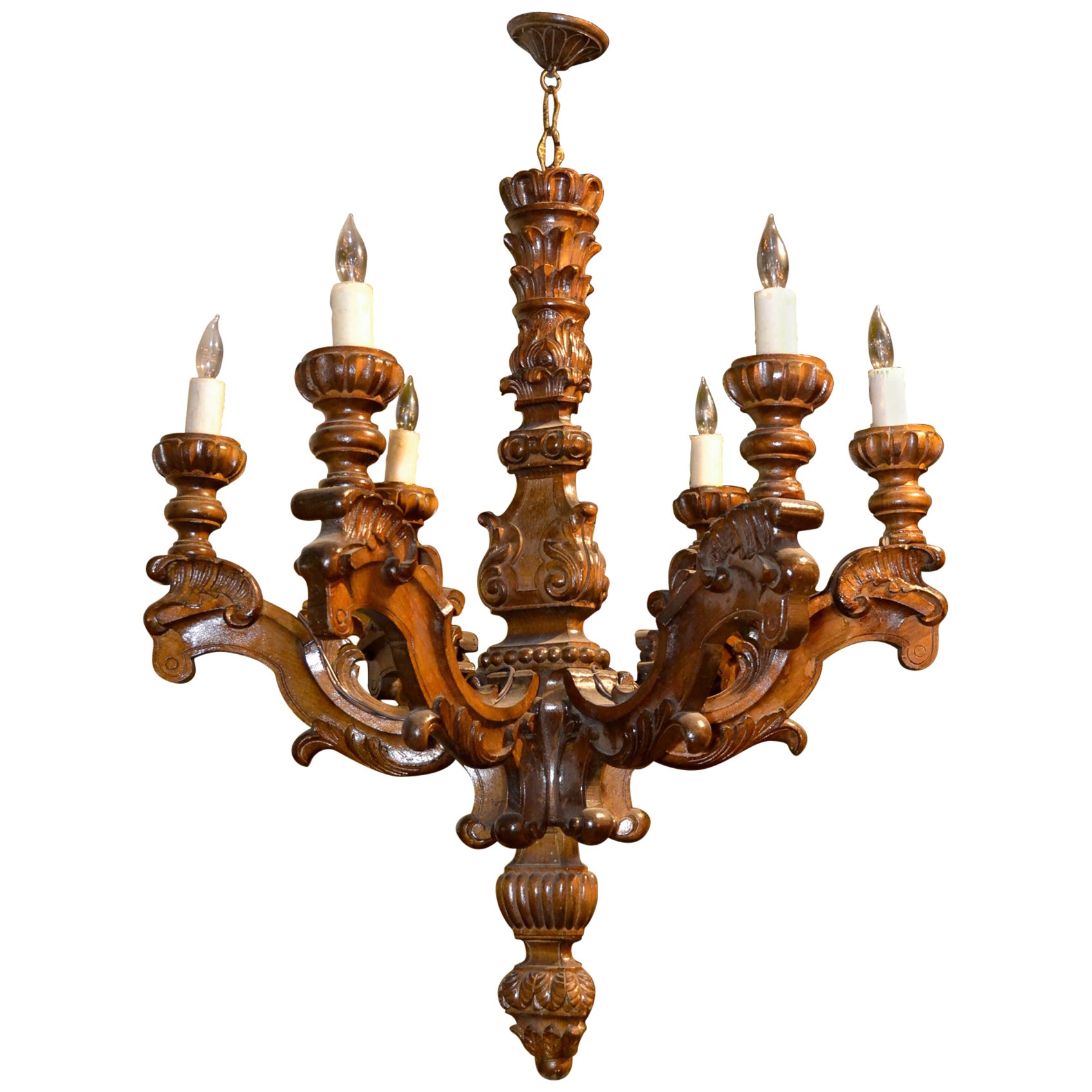 Dutch Late 19th Century Baroque Style Chandelier For Sale at 1stDibs