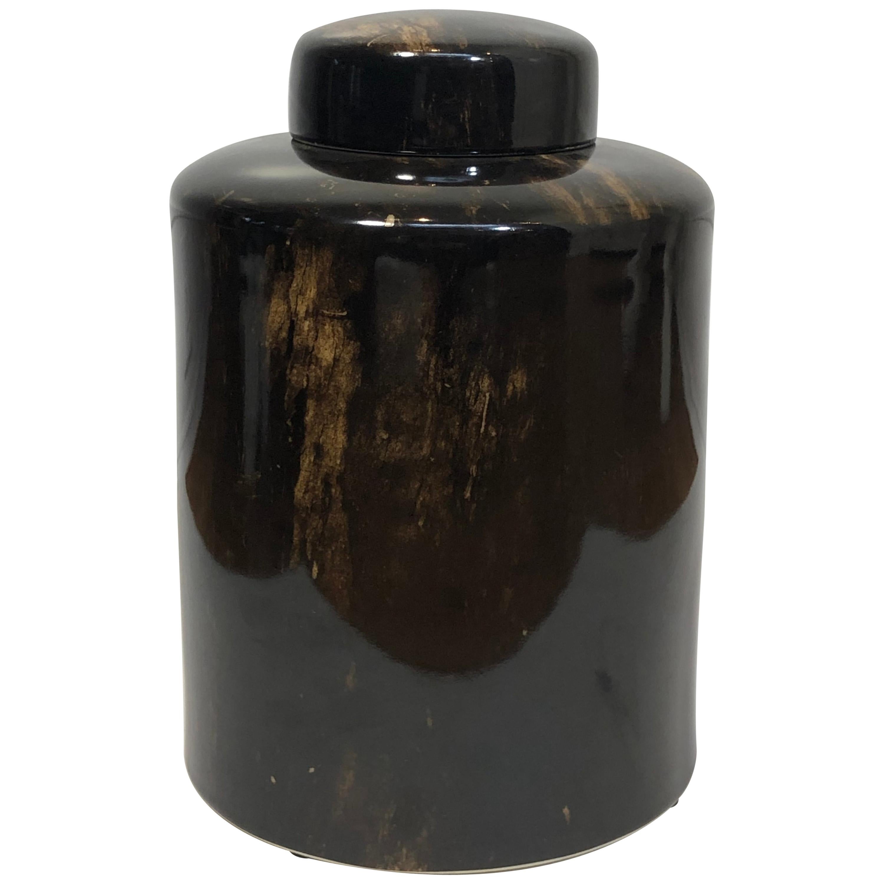 Tozai Home Porcelain Tortoise Jar at 1stDibs