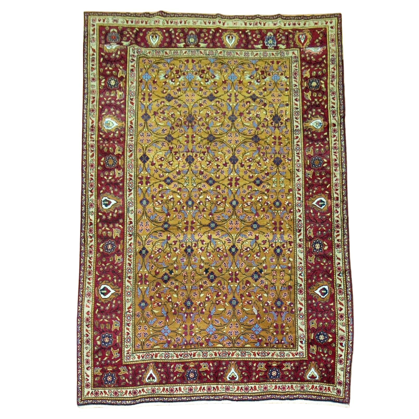 Vintage Turkish Konya Room Size Rug For Sale at 1stDibs | konya size