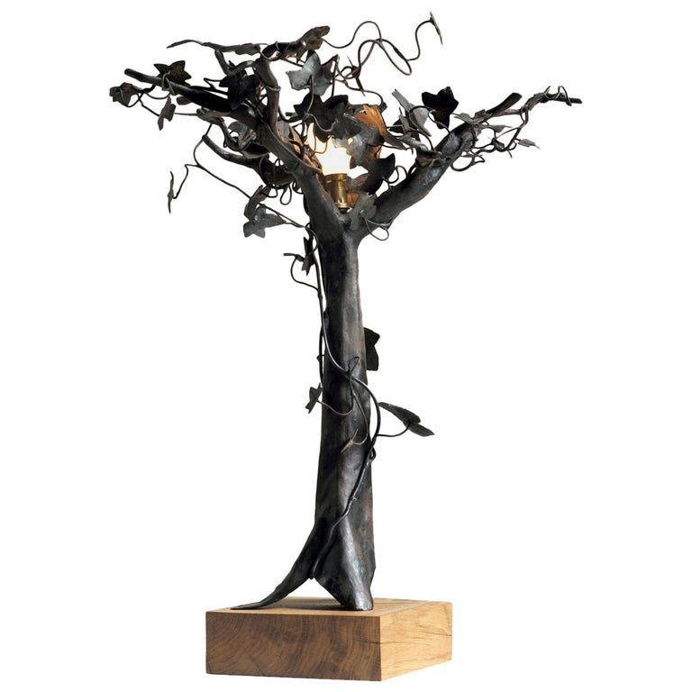 Ivy Tree, Metal Light Sculpture, 1960 For Sale at 1stDibs