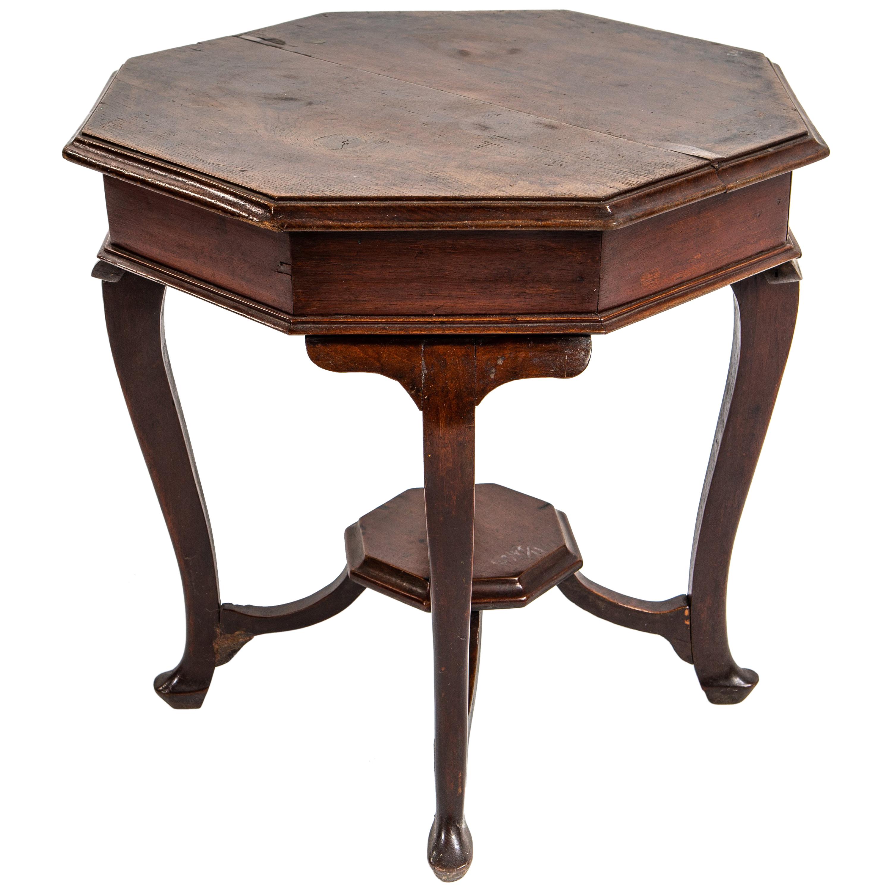 Octagon Side Table For Sale at 1stdibs