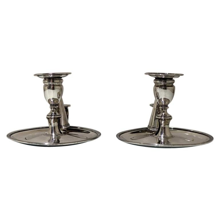 Early 19th Century Antique George III Sterling Silver Pair of ...