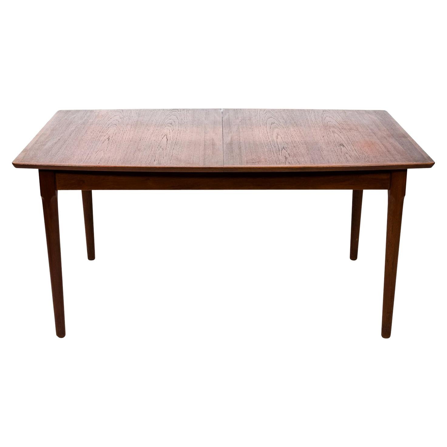 Mid-Century Modern Teakwood Dining Table, circa 1960 at 1stDibs