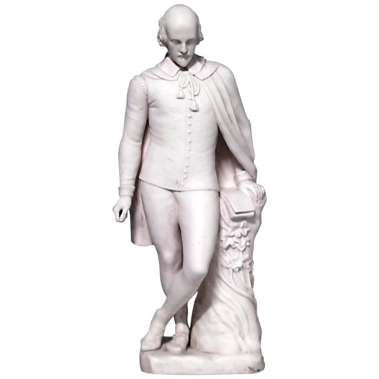 Victorian Porcelain Shakespeare For Sale at 1stDibs