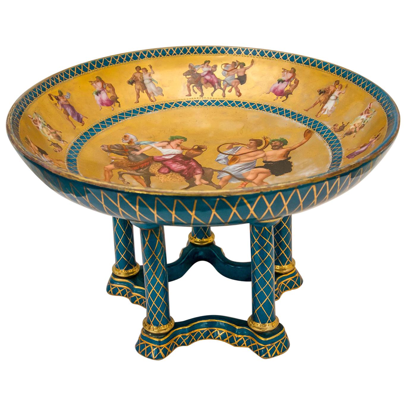 French Porcelain Compote at 1stDibs