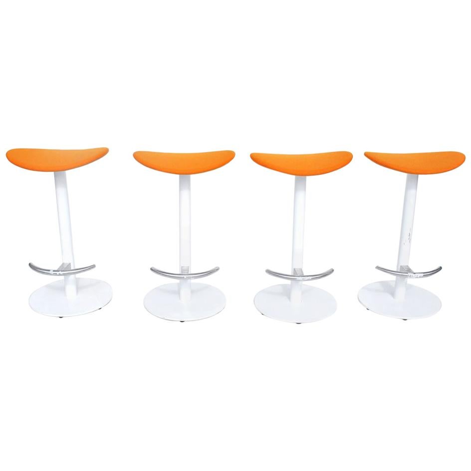 4 Modern Steelcase Enea Counter Stools by Josep Llusca at 1stDibs