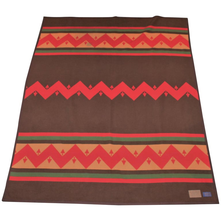 Pendleton Indian Design Camp Blanket at 1stDibs | pendleton camp ...