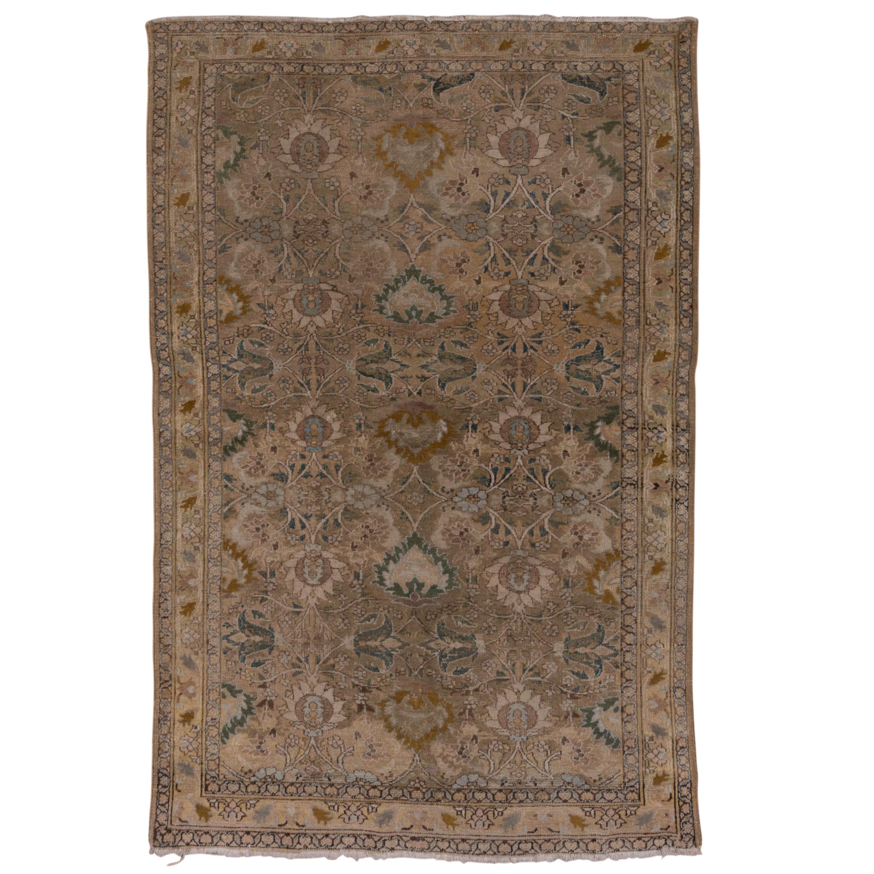 Antique Persian Rug Azerbaijan Design with Vibrant Mosaic Patterns ...