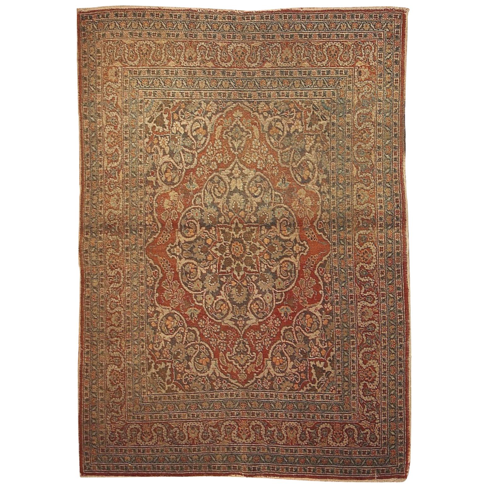 Handmade Antique Bidjar Style Rug, 1920s, 1B773 For Sale at 1stDibs