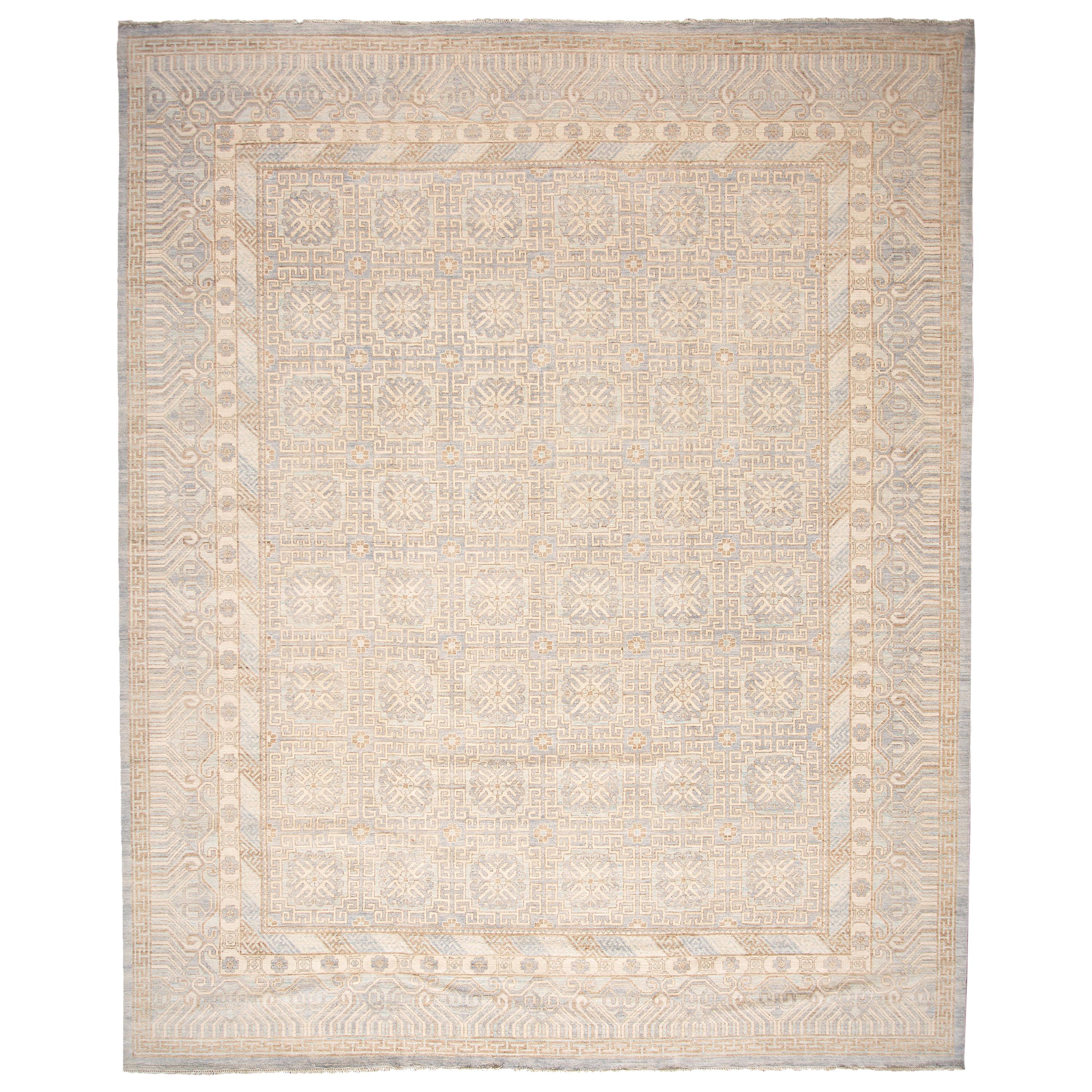 21st Century Modern Khotan-Style Rug For Sale at 1stDibs
