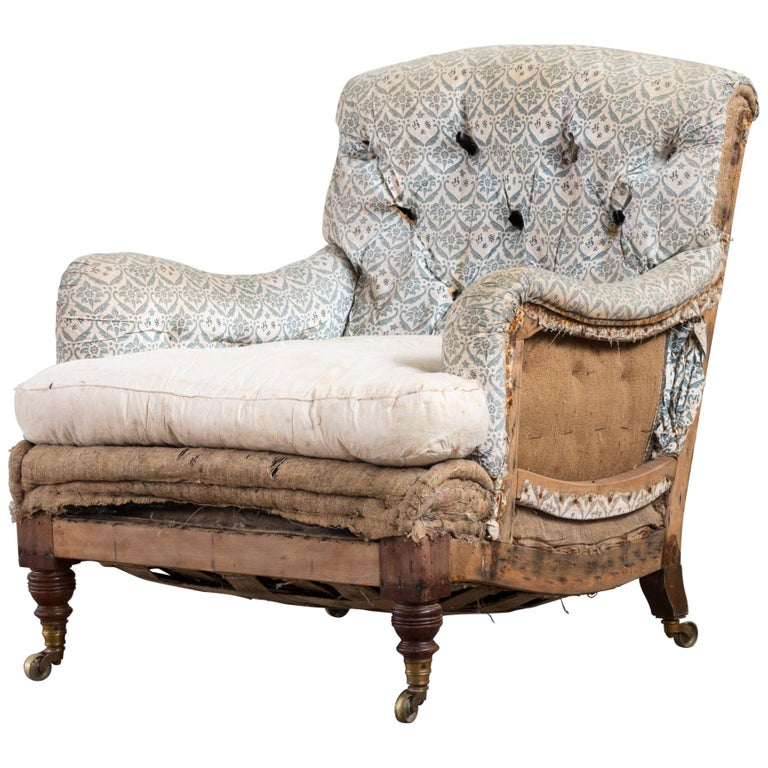 19th Century Howard and Sons Armchair at 1stDibs