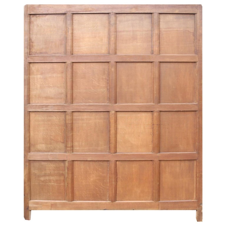 Run of English Antique Oak Wall Panelling at 1stDibs