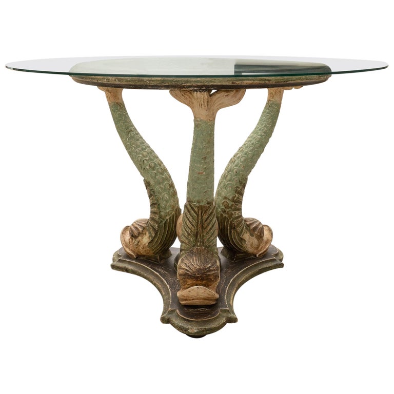 Dolphin Form Centre Table at 1stDibs