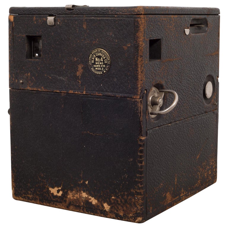 Antique Leather Box Camera, circa 1890-1916 at 1stDibs