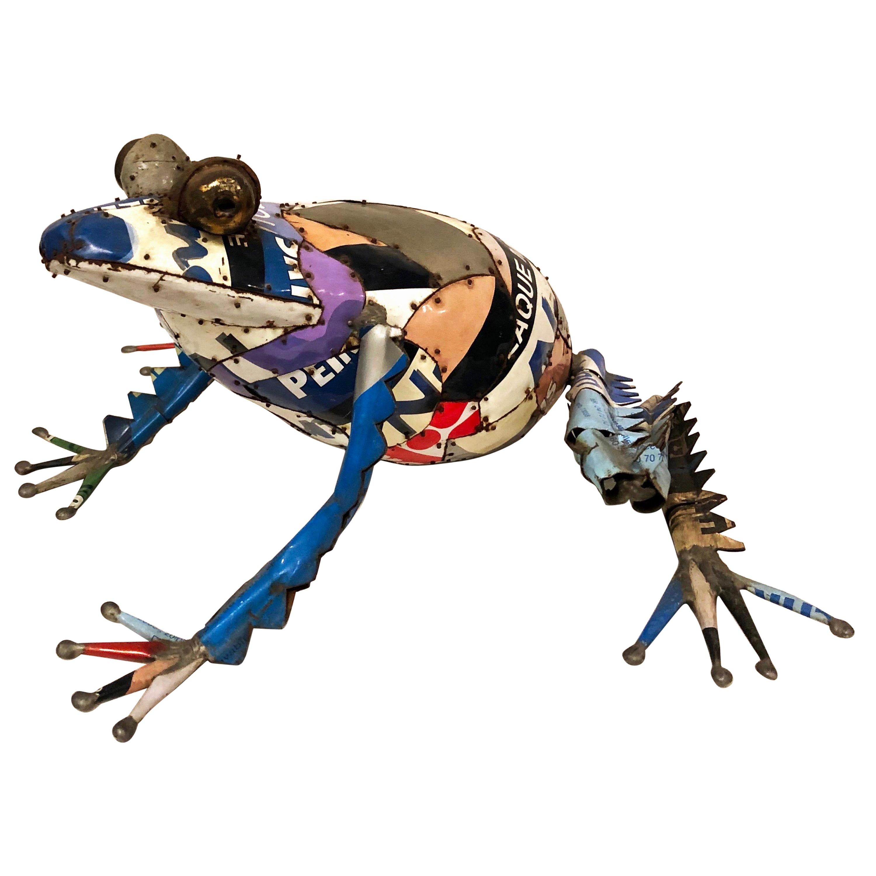 Metal Patchwork Sculpture by Artist Peter Grieve, USA, 1998 For Sale at ...