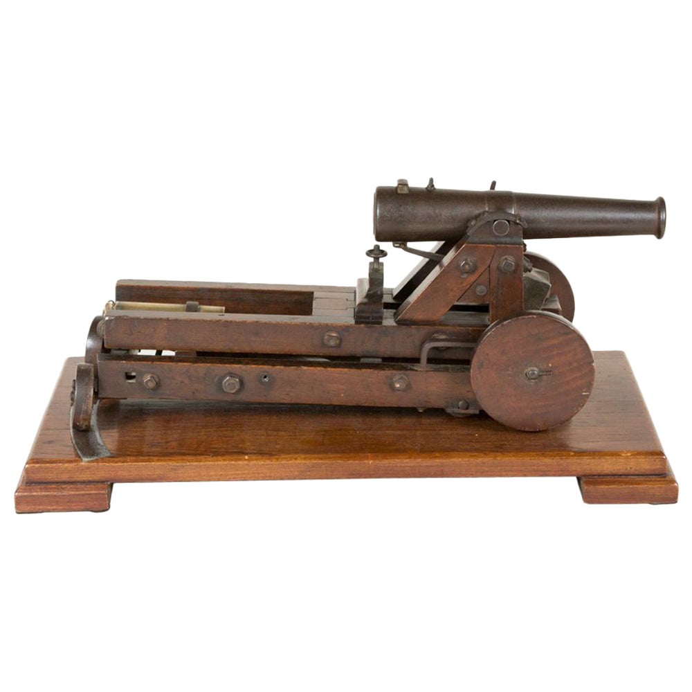 Mid-Victorian Model of a Field Cannon For Sale at 1stDibs
