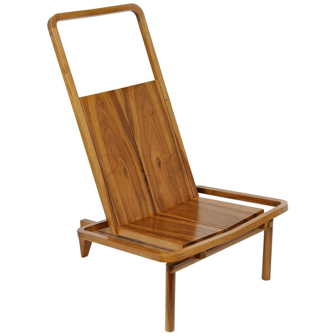 Sculpted Armchair, Signed by Kaaron For Sale at 1stDibs