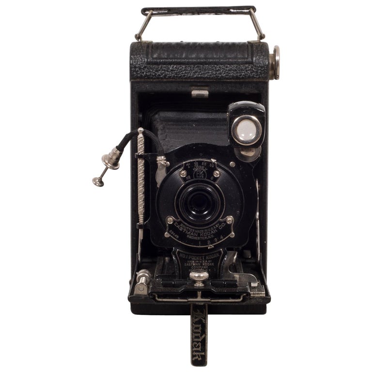 Antique Eastman Kodak "No. 1 Pocket Kodak" Folding Camera, circa 1922 ...