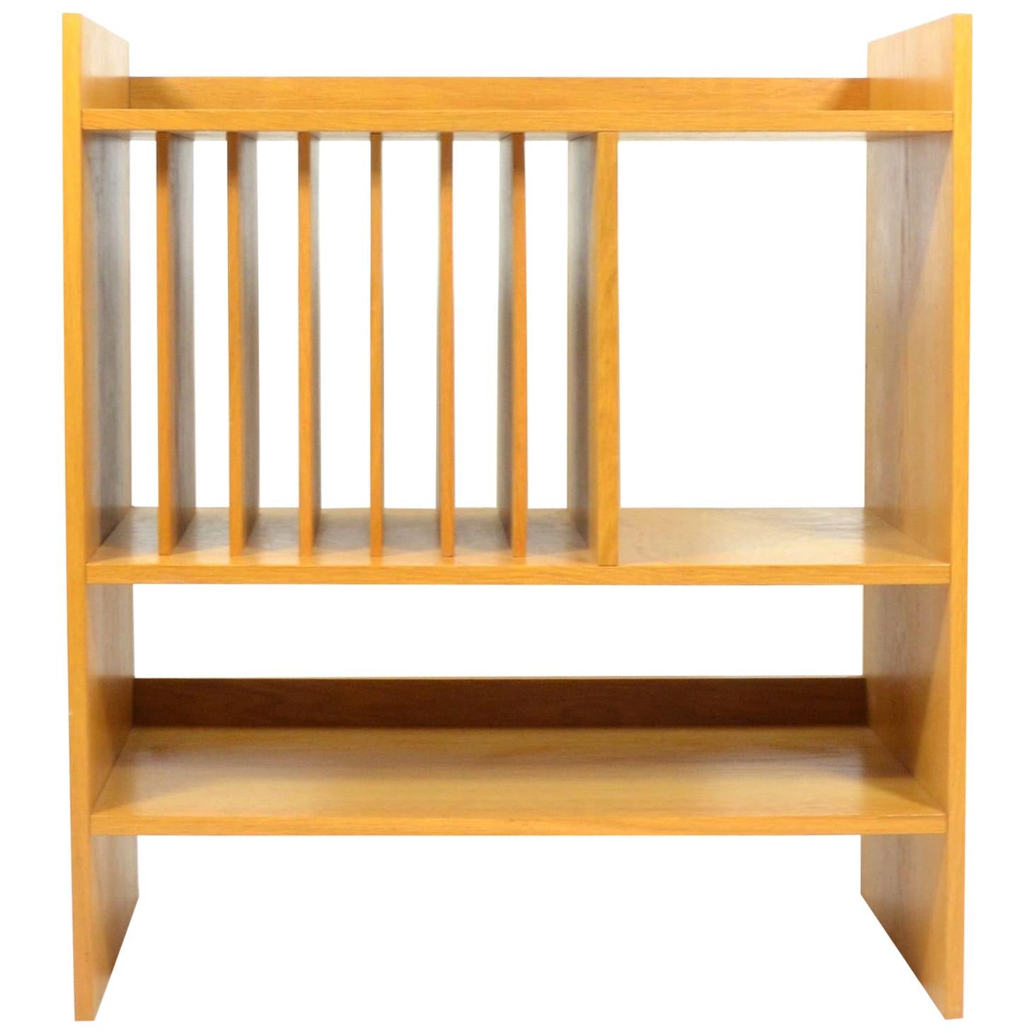 1970s Krásná Jizba Lp Record Storage Shelves, Oak Veneer For Sale at ...