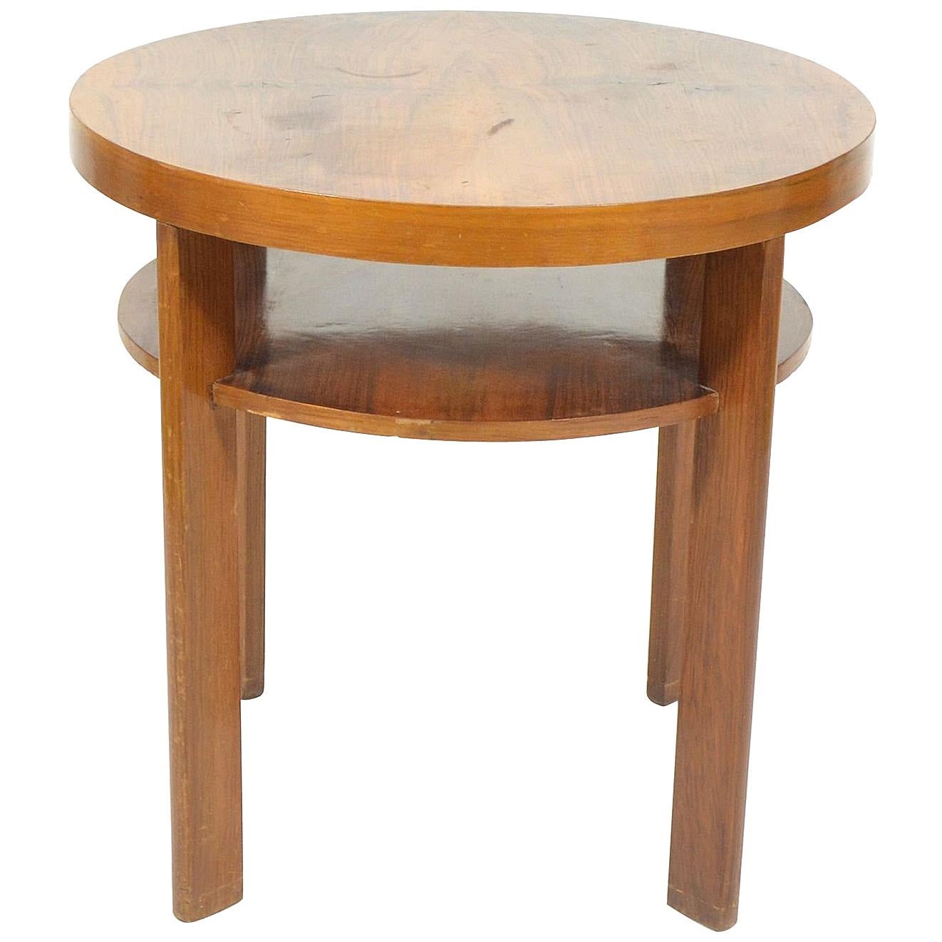 1930s Art Deco Walnut Coffee Table at 1stDibs | 1930s coffee table