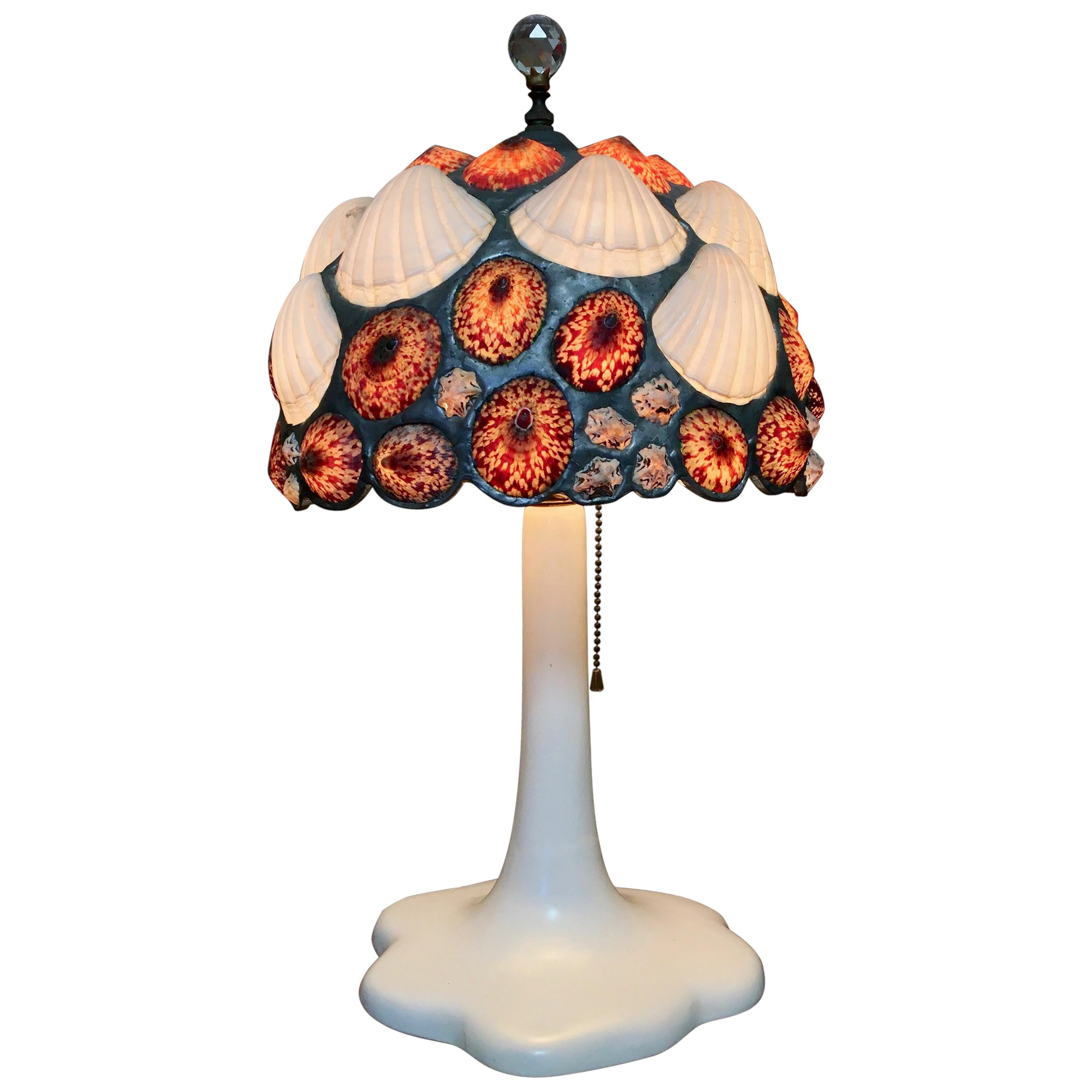 Shell Table Lamps - 90 For Sale at 1stDibs | seashell lamps for sale ...
