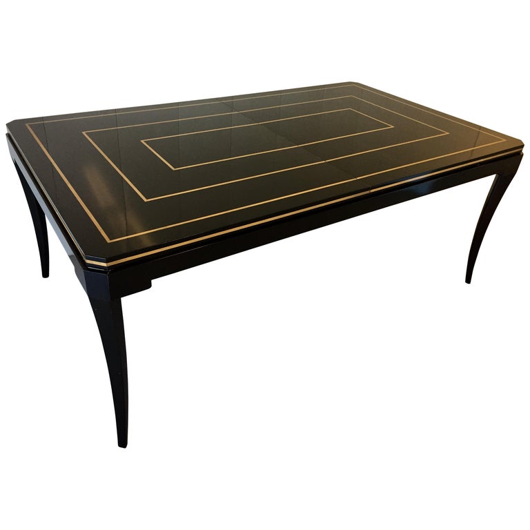 Tommi Parzinger Race Track Dining Table, Parzinger Originals For Sale ...