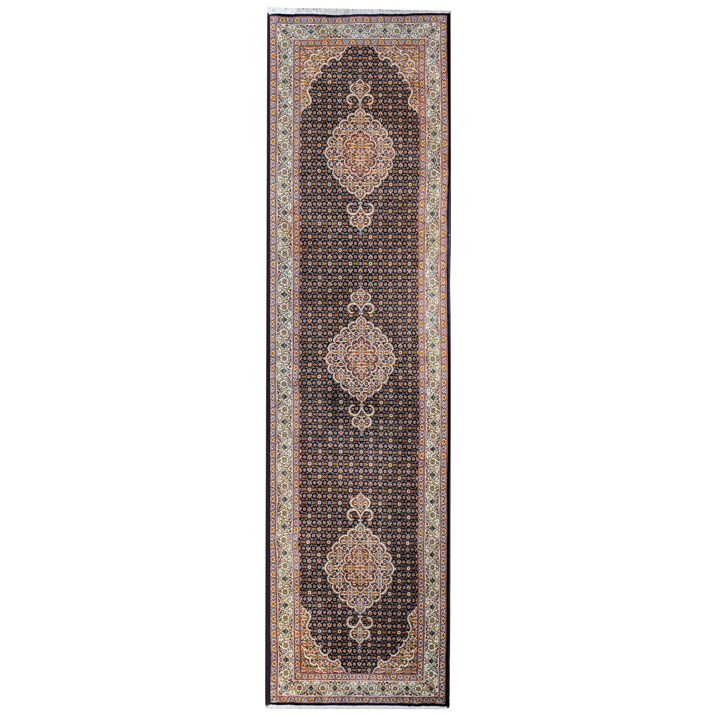 Extraordinary 20th Century Tabriz Runner For Sale at 1stDibs