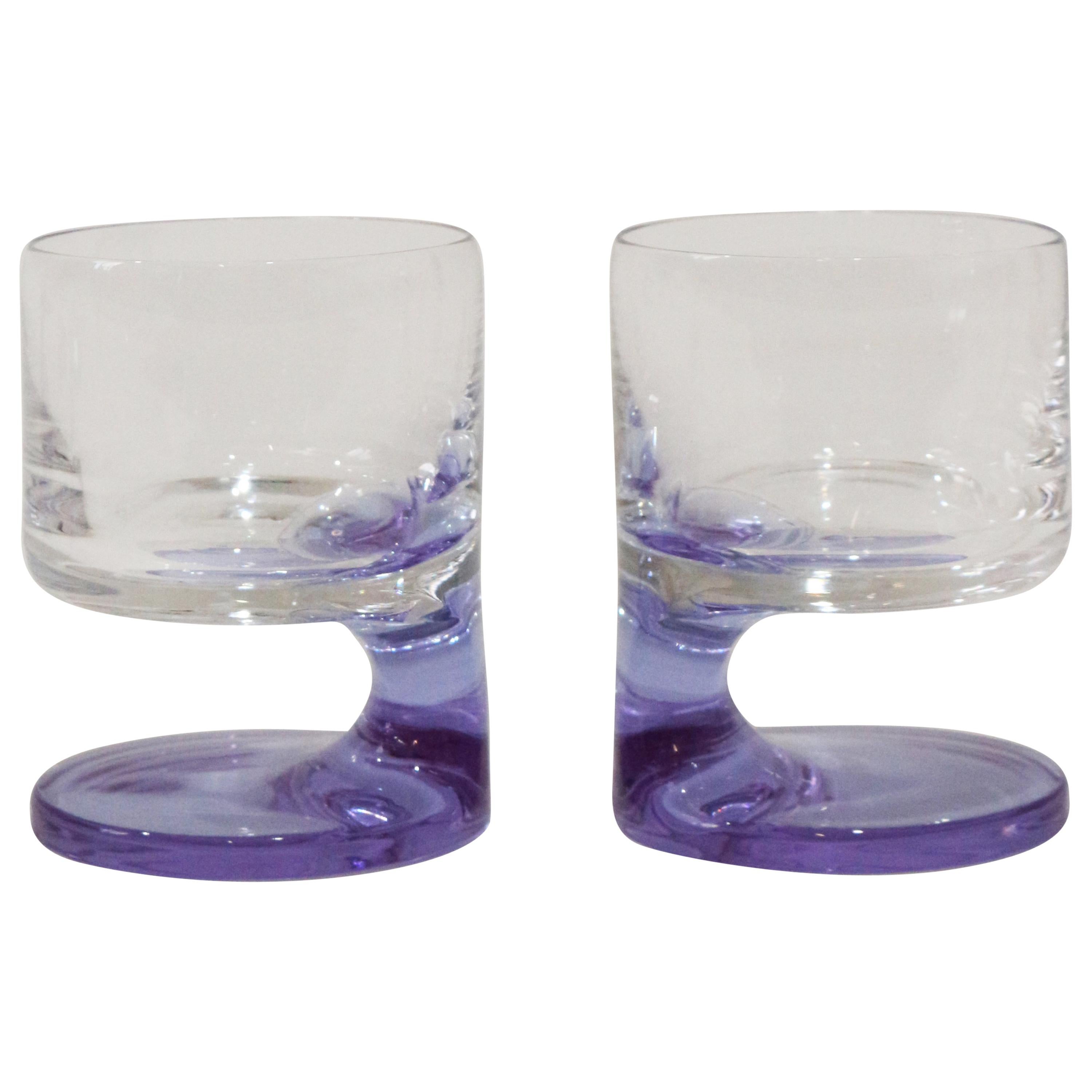 Set of ten Smoke Glasses by Joe Colombo Manufactured Arnolfo di Cambio ...