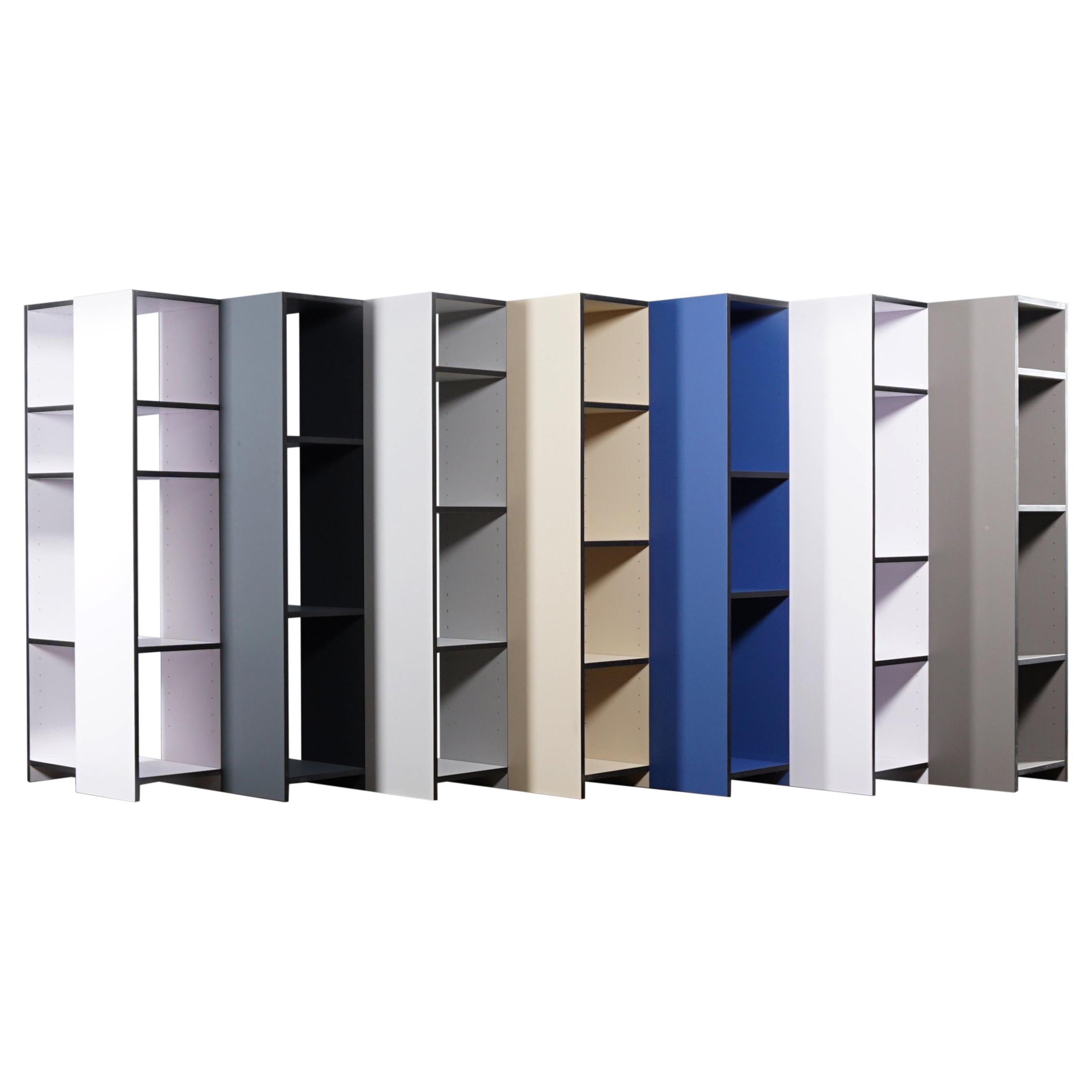 Room Divider or Hinged Bookcase by Evans Clark for Glenn of California ...