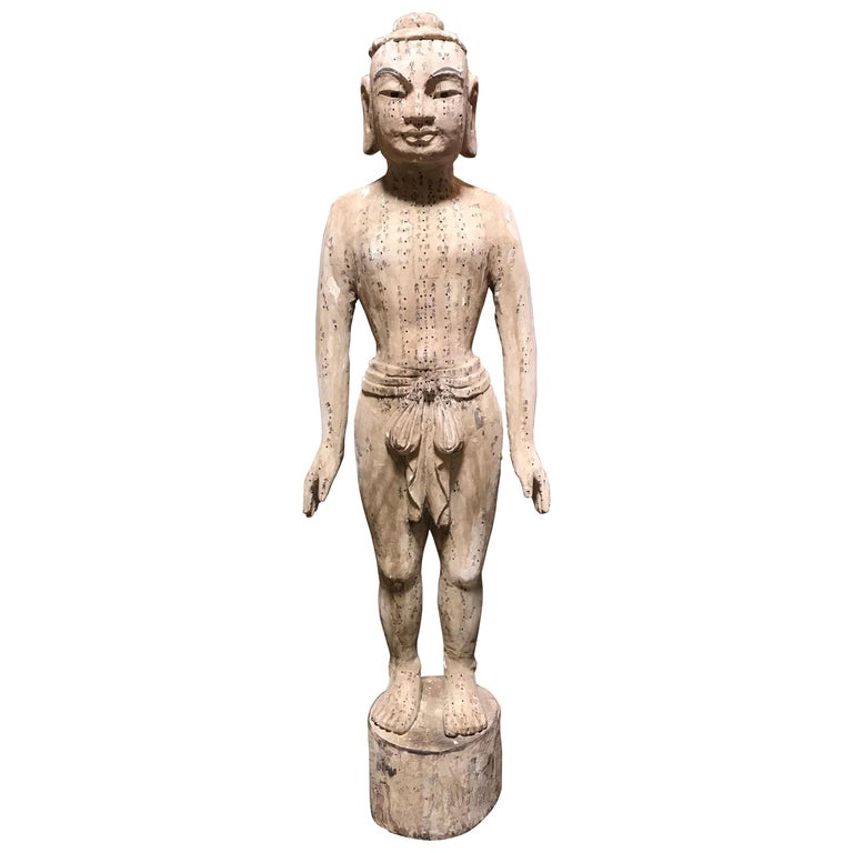 Acupuncture Meridian Statue For Sale at 1stDibs