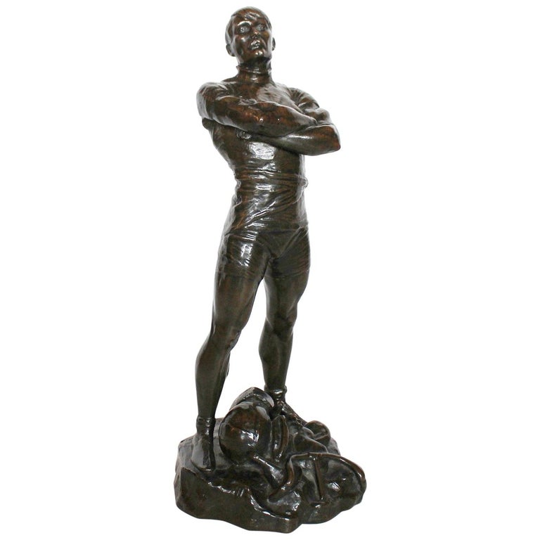 Champion Art Deco Bronze at 1stDibs