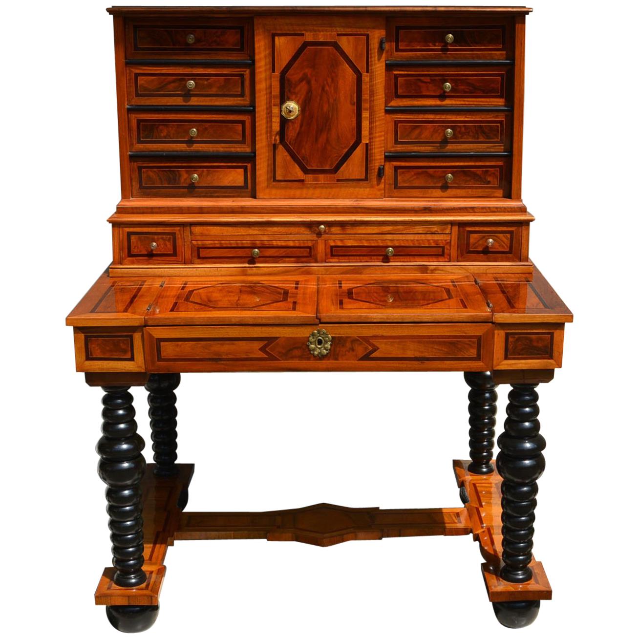 Baroque Desk with Hutch "Tabernakelschreibtisch", Würzburg, Bavaria ...