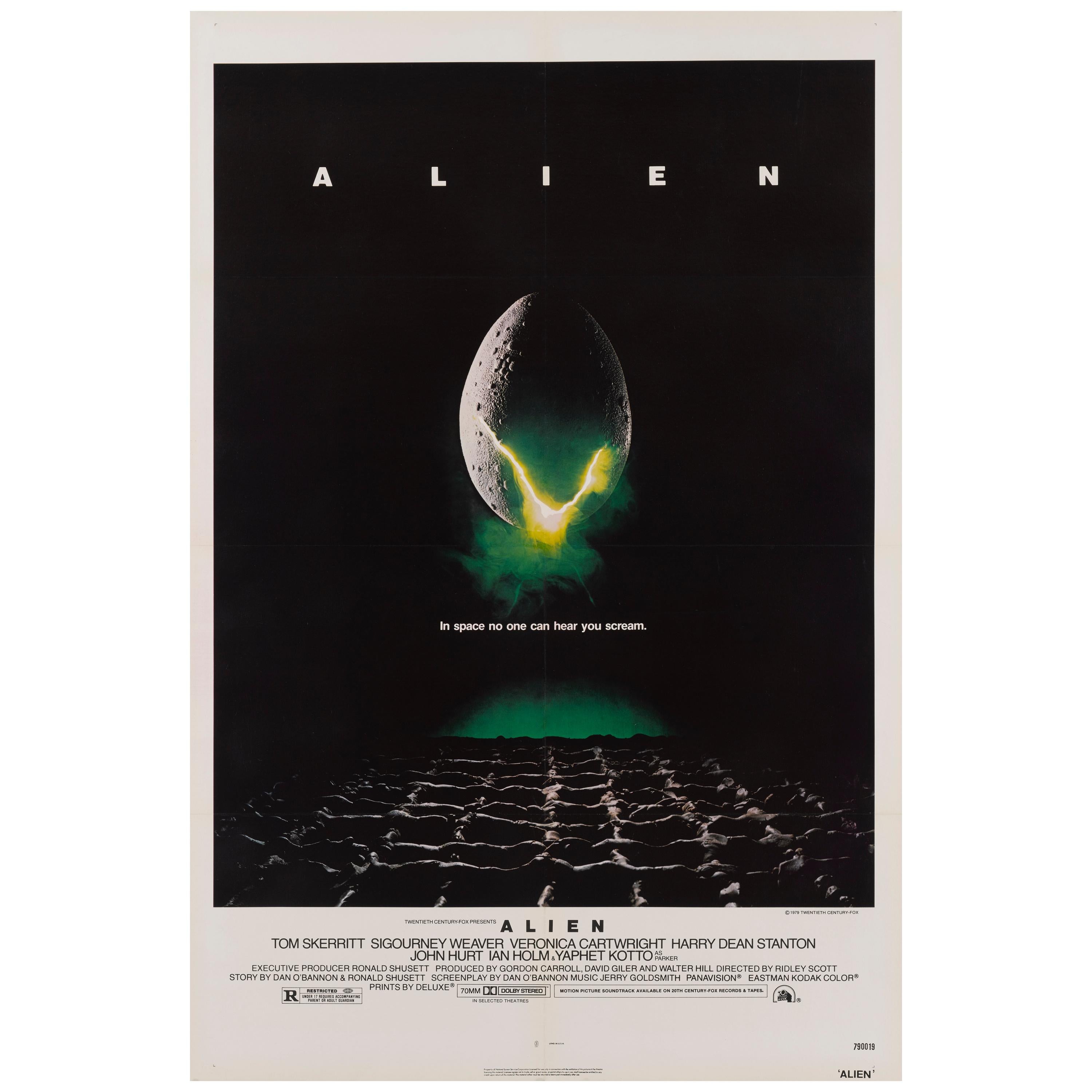 'Alien' Film Poster For Sale at 1stDibs