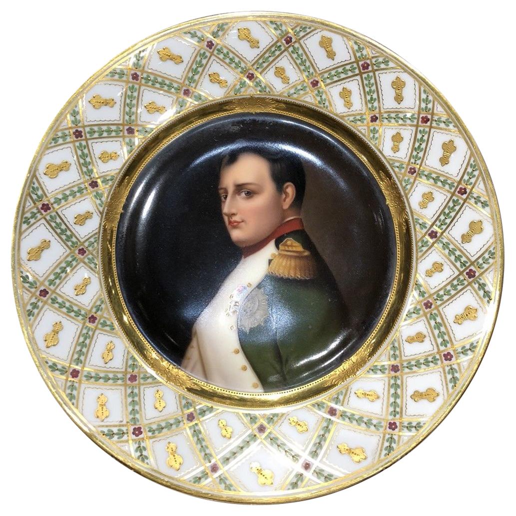 Exceptional Antique Hand Painted Royal Vienna Porcelain Plate of ...