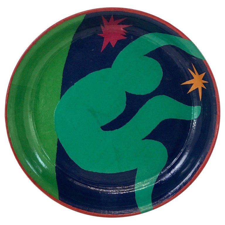 French Modern Tray, in the Manner of Henri Matisse For Sale at 1stDibs