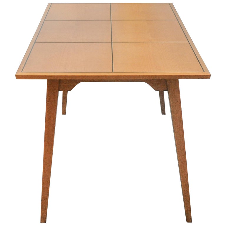 Small Swiss Modernist Dining Table by Hans Bellmann and Horgen Glarus ...