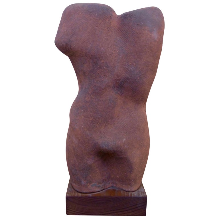 John Tuska Nude Pottery Torso at 1stDibs
